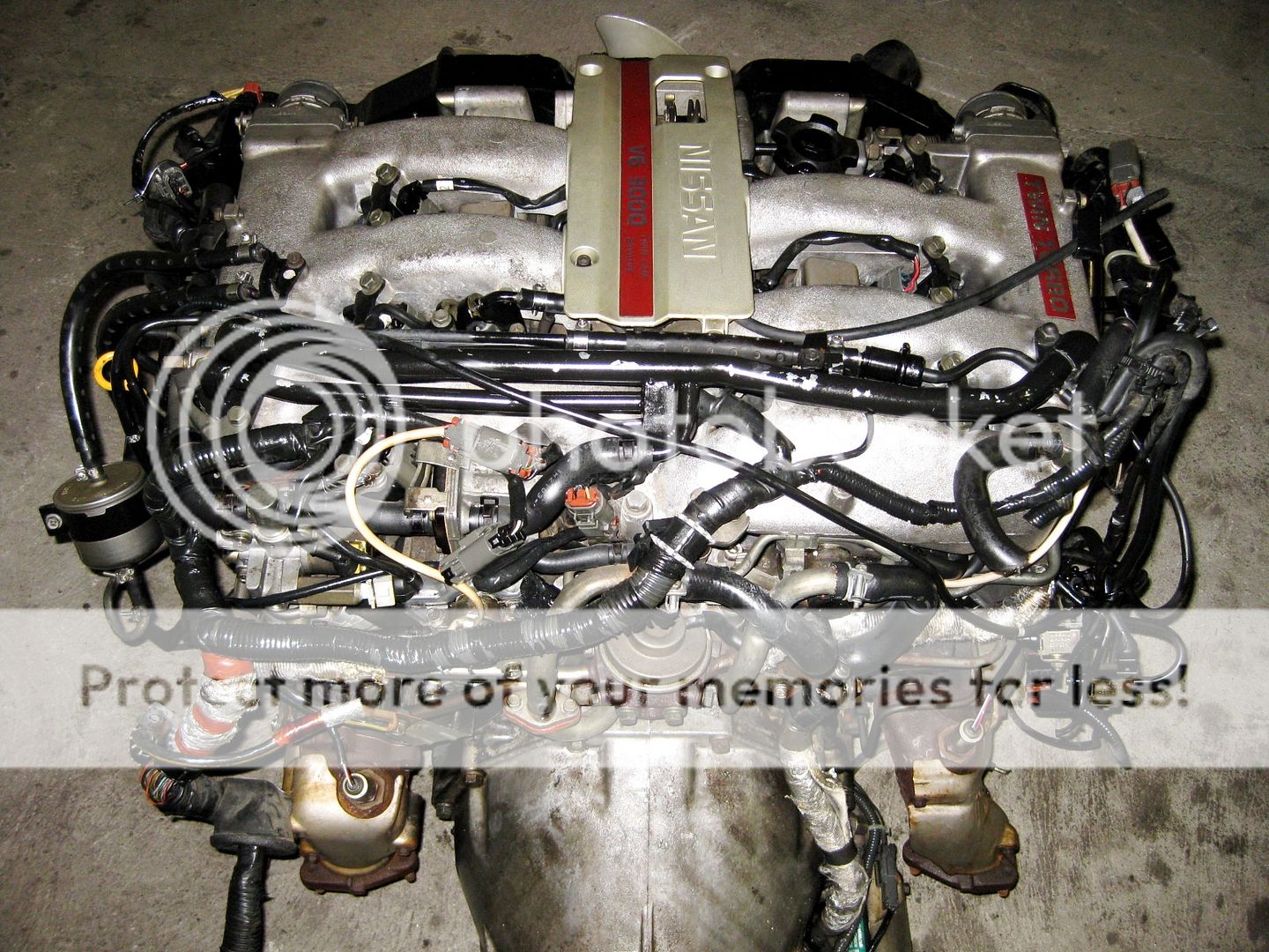 Engine JDM VG30DETT Dohc 3.0L 24-Valve Twin Turbo Nissan 300ZX 90 96 ...
