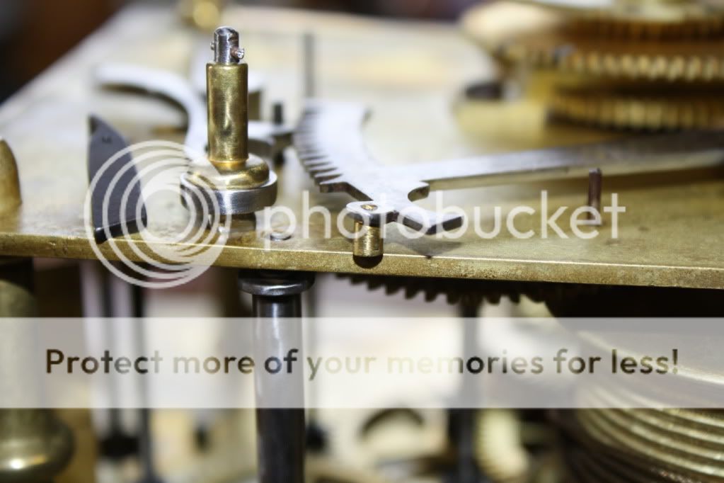 1st attempt making a gathering pallet for a tall case clock | NAWCC Forums