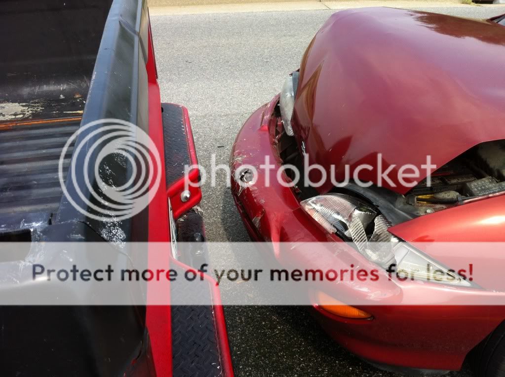 Involved in a rear end collision this afternoon... - Ford Truck ...