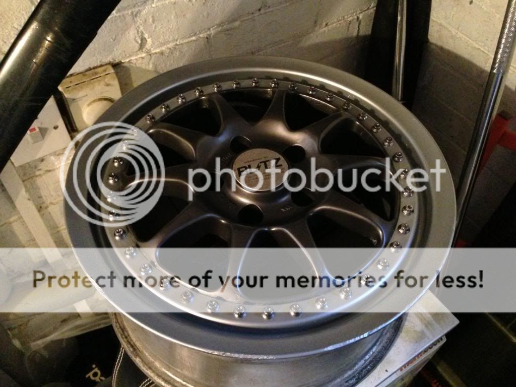 Blitz Type 01 16" Wheels Staggered 7J & 8J | Driftworks Forum